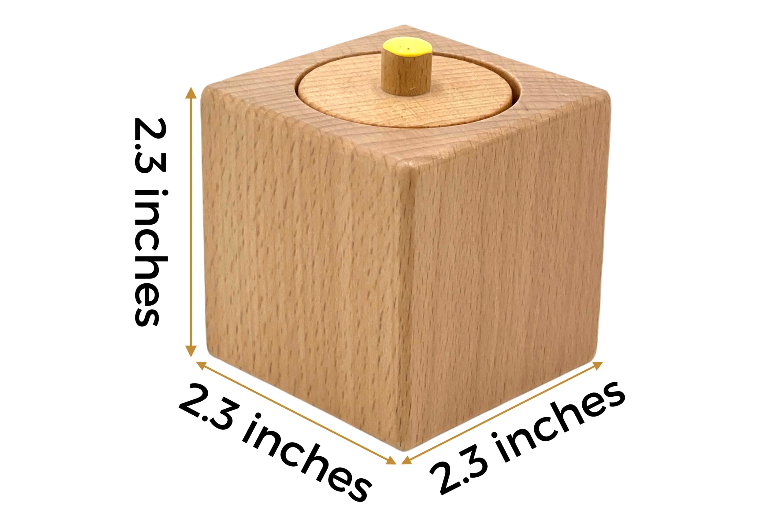 Leticia's Corner Set of Wooden Pincer Grasp and Egg Cup Puzzles, Pincer Puzzles, First Puzzles, Montessori Toys for 6 Months+, Fine Motor Skills Learning