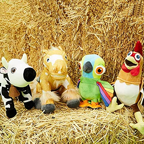 La Granja De Zenon Gallo Bartolito 14 in. Musical Plush Granja de Zenón El Reino Infantil