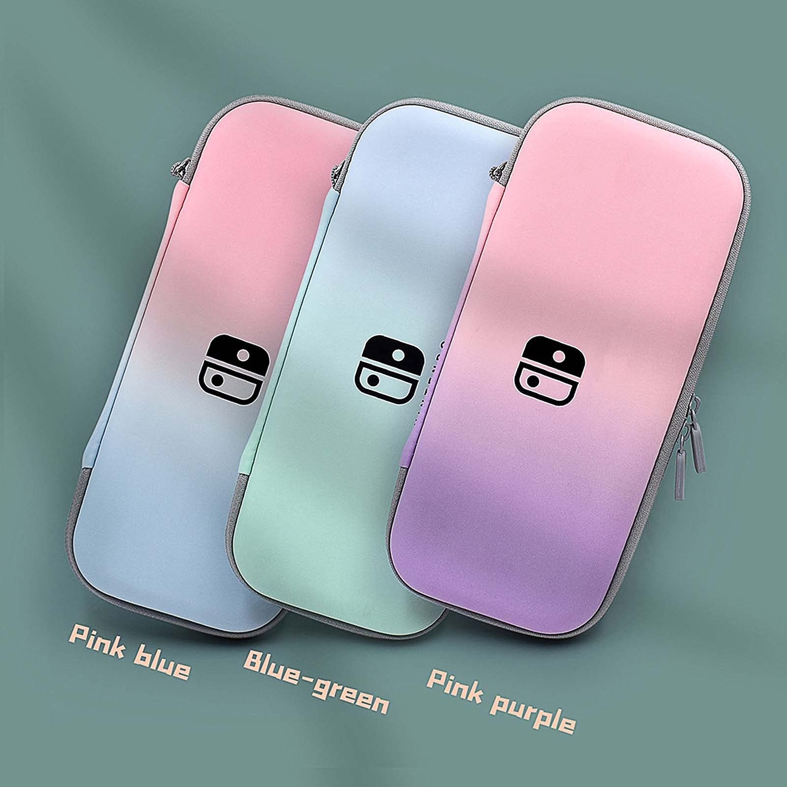Carry Case Compatible with Nintendo Switch Girls Protective Hard Portable Travel Carry Case for Nintendo Switch Console and Accessories(Purple-Pink)