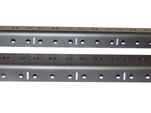 Reliable Hardware Company RH-20-SRR-A Rack Rail, Black