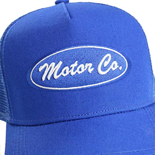 Beautiful Giant 2PC American Flag Trucker Hat Men Women - Embroidery USA Flag Baseball Cap Adjustable Snapback Hat Blue