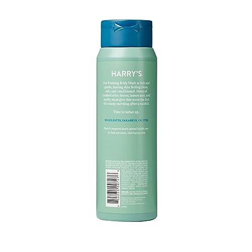 Harry's Men's Body Wash Shower Gel - Shiso, 16 Fl Oz (Pack of 3)