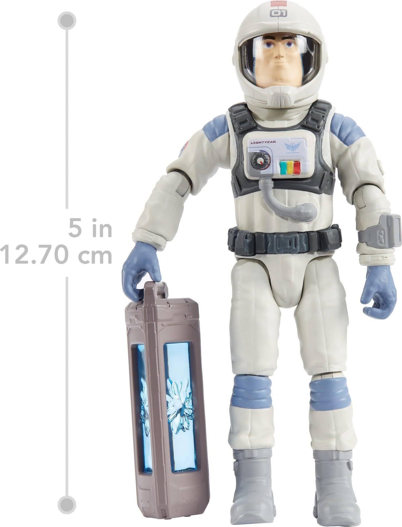 Mattel Disney and Pixar Lightyear XL-01 Buzz Lightyear Action Figure, 12 Points of Articulation & Accessories, 5-in Scale