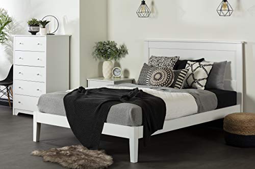 South Shore Vito Headboard Full/Queen , 54/60-Inch, Pure White