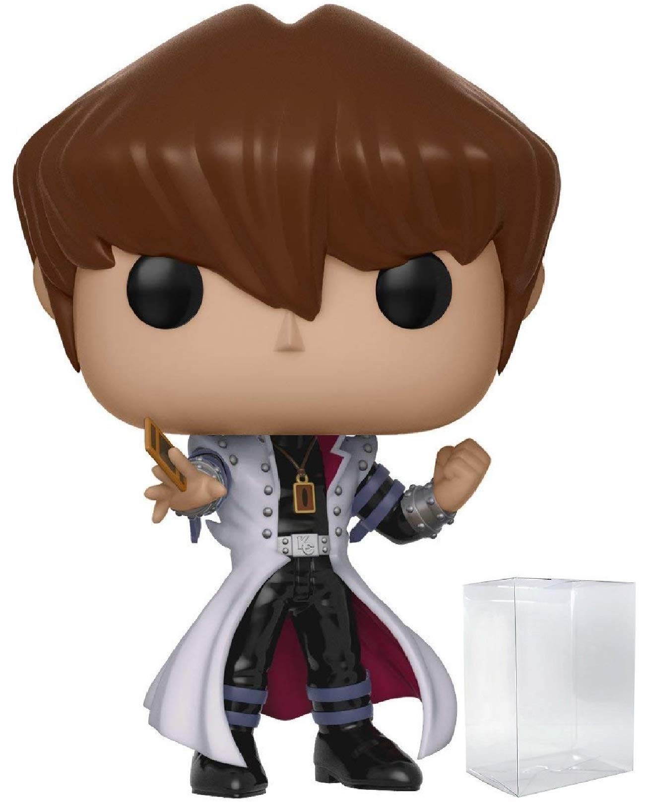 Funko Pop! Animation: Yu-Gi-Oh! - Seto Kaiba Vinyl Figure (Bundled with Pop Box Protector Case)