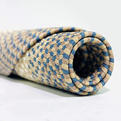 Colonial Mills Marin Braided Rug, 4x6, Natural