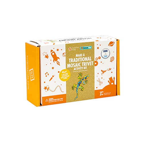 Fat Brain Toys Surprise Ride - Make a Traditional Mosaic Trivet Activity Kit - Ages 5+