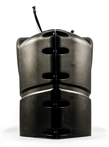 Camco Manufacturing 40568: Propane Tank Cover, Black (Fits 20# Single Steel Dbl Tank)