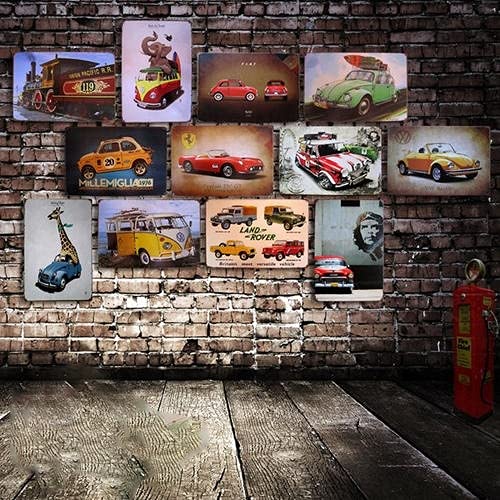 Licpact Garden Metal Tin Sign Wall Decor That's What I Do I Grow Stuff and I Know Things Black Cat for Restaurant Bar Cafe Garage Hotel Man Cave Retro Art Wall Decor Plaque 8x12 Inch