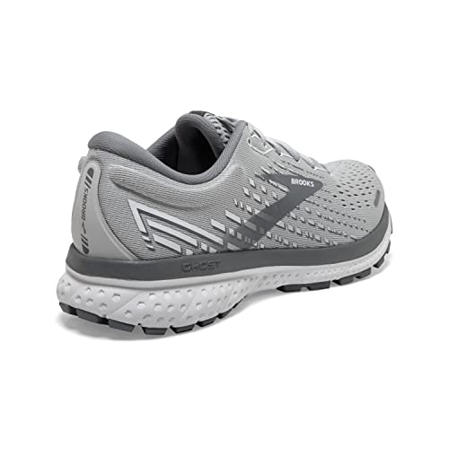 Brooks Women's Ghost 13 Running Shoe - Alloy/Oyster/White - 8 Medium