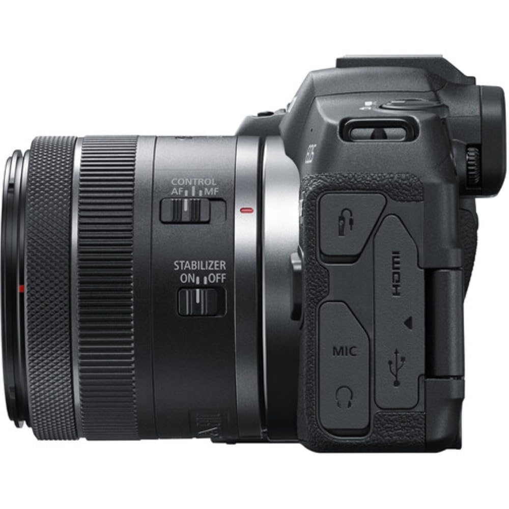 Canon EOS R8 Mirrorless Camera with RF 24-50mm f/4.5-6.3 is STM Lens + 64GB Extreme PRO Memory Card + Camera Case with Rain Cover (3 Items)