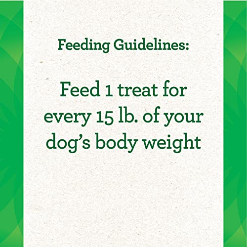 GREENIES PILL POCKETS for Dogs Capsule Size Natural Soft Dog Treats with Real Peanut Butter, 15.8 oz. Pack (60 Treats)