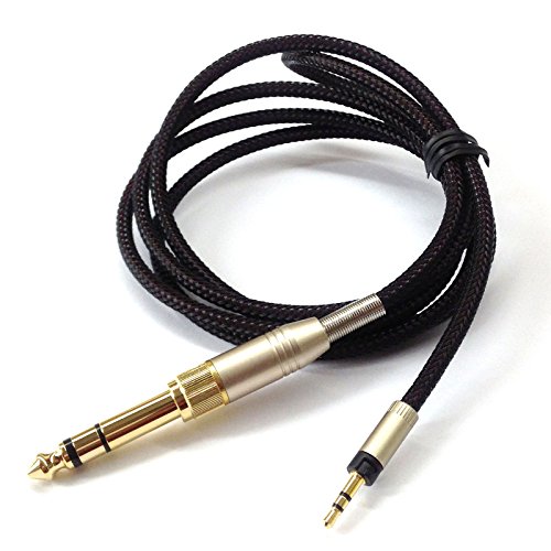NewFantasia Replacement Audio Upgrade Cable Compatible with Sennheiser Momentum, Momentum 2.0, HD1 Over-Ear On-Ear Headphones 1.2meters/4feet
