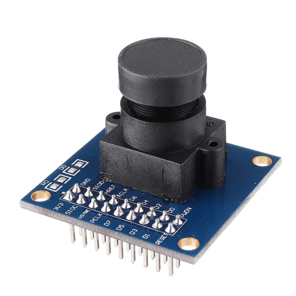 FAUUCHE JF-Xuan OV7670 Camera Module CMOS Acquisition Board Adjustable Focus 300,000 Pixel Circuit Boards