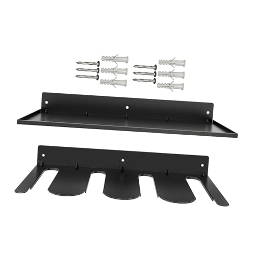 Dualoai Power Tool Organizer Wall Mount Drill Holder for Garage Cabinet, Storage rack