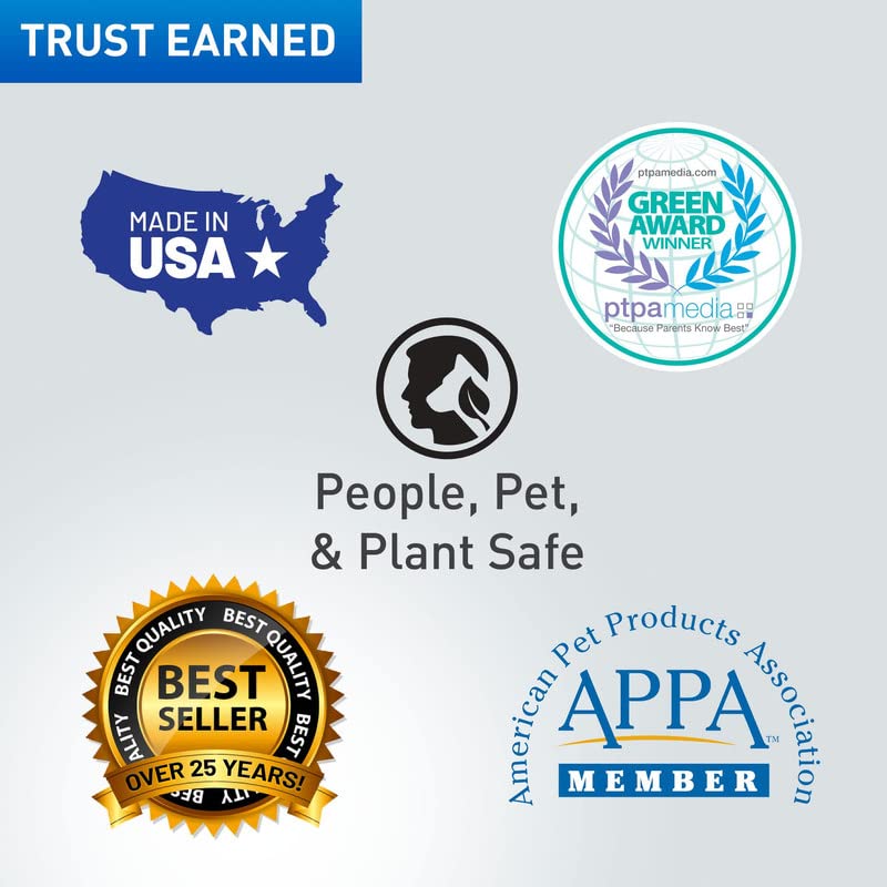 Safe Paw, Dog/Child/Plant Pet Safe Ice Melt with Traction Agent, 8lb, 100% Salt-Free/Chloride-Free, Non-Toxic, No Concrete Damage, Fast Acting, Lasts 3X Longer