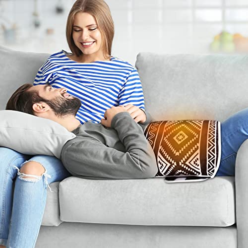 Heating Pad Toberto XL Electric Heating Pad for Back Pain and Cramps Relief,4 Timer Settings,12”x 47”Large Heating Pad with Auto Off and 6 Heat Setting for Period Cramps,Neck and Shoulders