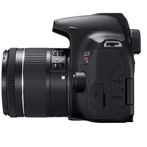 Canon EOS Rebel T8i DSLR Camera Bundle with 18-55mm STM Lens, Tripod, 64GB Memory Card, Battery, Carry Case, Filters, and Accessories