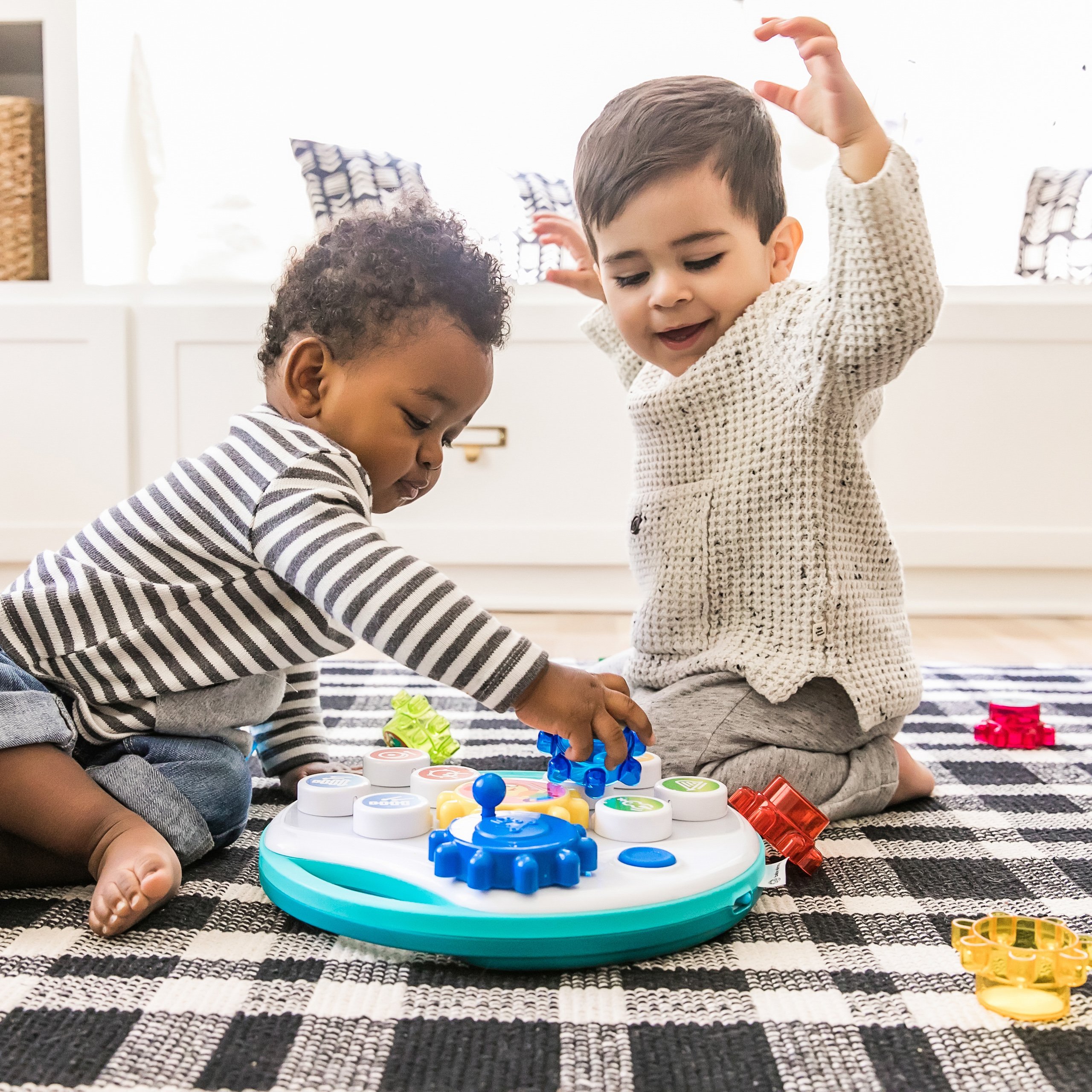 Baby Einstein Symphony Gears Musical Gear Toddler Toy with Lights and Melodies, Ages 12 months and up