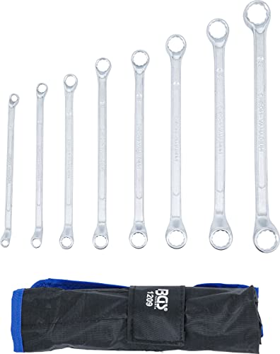 BGS 1209 | Double Ring Spanner Set | offset | 6 x 7-20 x 22 mm | 8 pcs.