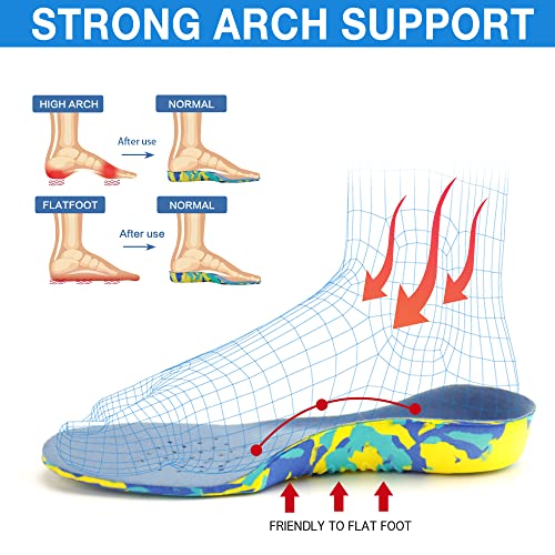 brooman Baby First Walking Orthotic Friendly Shoes (6-12 Months,White Navy)
