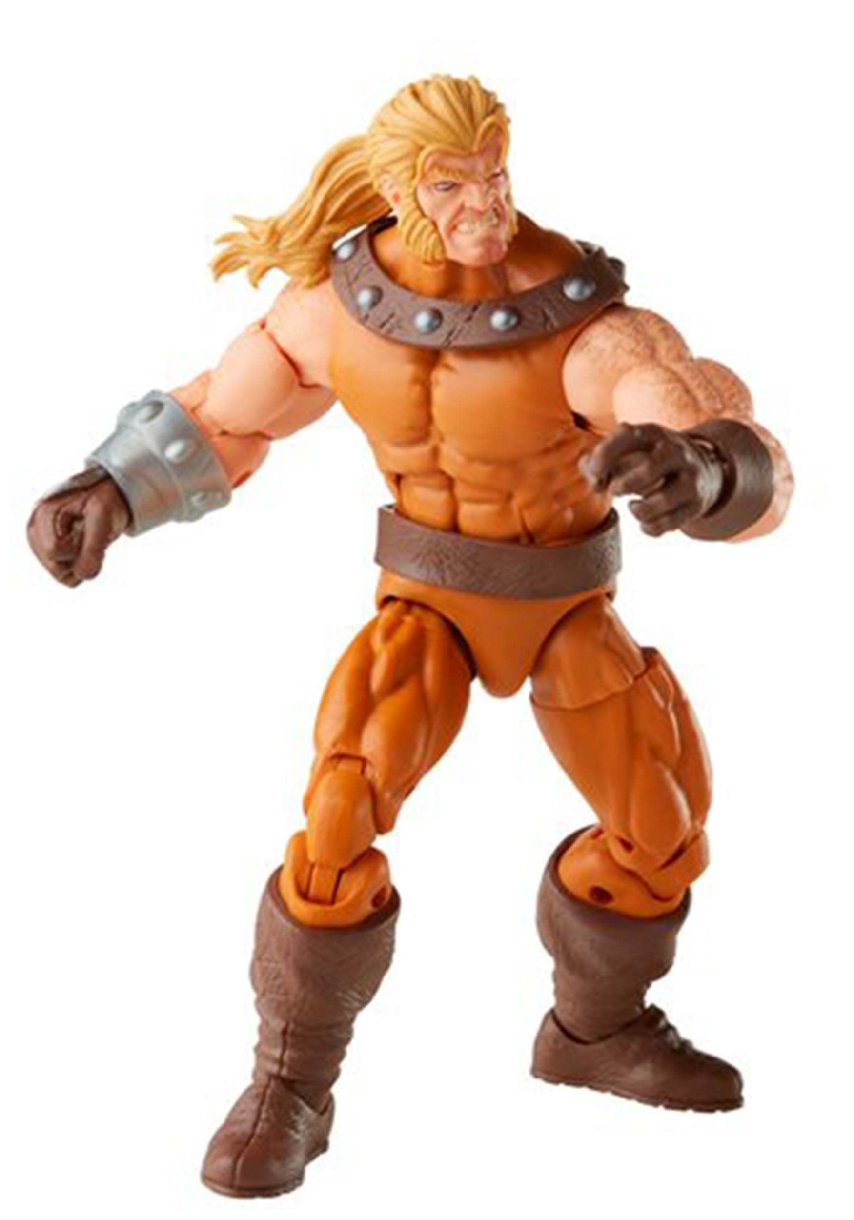 Marvel Legends Series Sabretooth, 6-Inch Scale Action Figure Toy, Premium Design, 1 Figure, 3 Accessories, and 1 Build-A-Figure Part