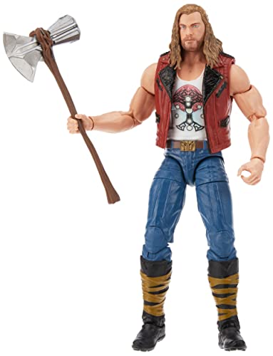 Marvel Legends Series Thor: Love and Thunder Ravager Thor Action Figure 6-inch Collectible Toy,1 Accessory,1 Build-A-Figure Part