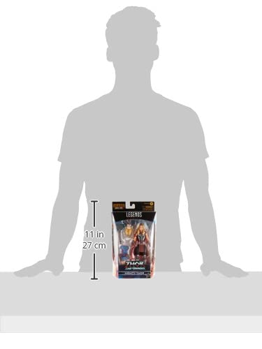 Marvel Legends Series Thor: Love and Thunder Mighty Thor Action Figure 6-inch Collectible Toy, 4 Accessories, 1 Build-A-Figure Part