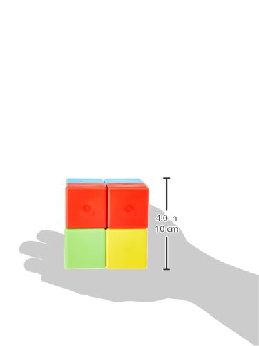 Geomag Premium Swiss-Made MagiCube 8-Piece Magnetic Stacking Cubes Building Set, Toddlers & Kids Ages 1-5, STEM Educational Toy, Creativity, Imagination, Early Learning Fun, Crystal Packaging