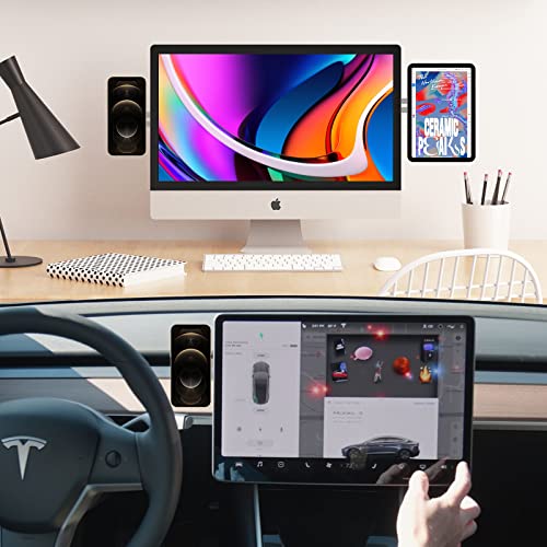 Doter MagSafe Accessories are Compatible with iPhone 14/iPhone 13/iPhone 12 Series, Universal Laptop Accessories in Order for Dual-Screen Interaction, Laptop Phone Holder for All Cell Phones