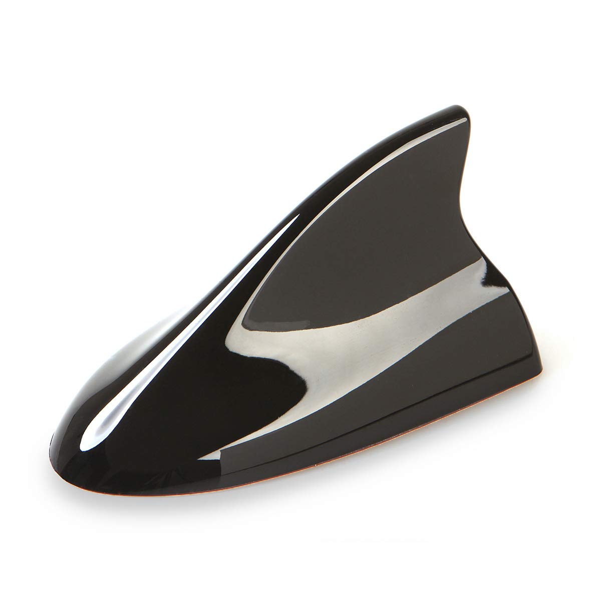 Ramble- Super Shark Fin Antenna Cover Car Radio Aerials FM AM Signal SUV Antenne Auto Accessories, for Ford Explorer Fusion Everest Kuga C-Max 2 3 Cmax Hybrid (Advanced Style, Black)