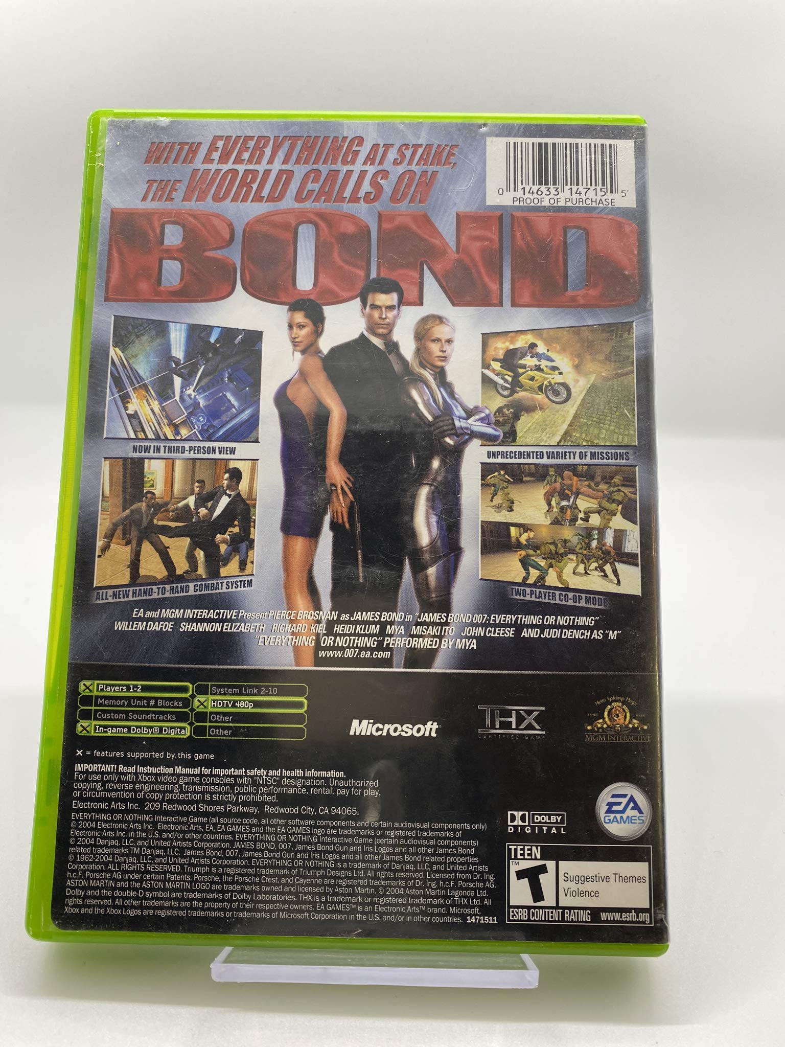 James Bond 007 Everything or Nothing - Xbox