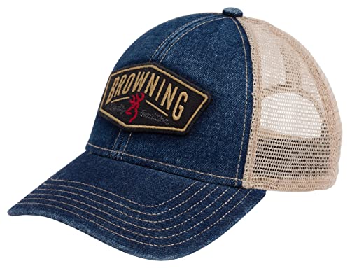 Browning 308603871 Cap, Slack Denim