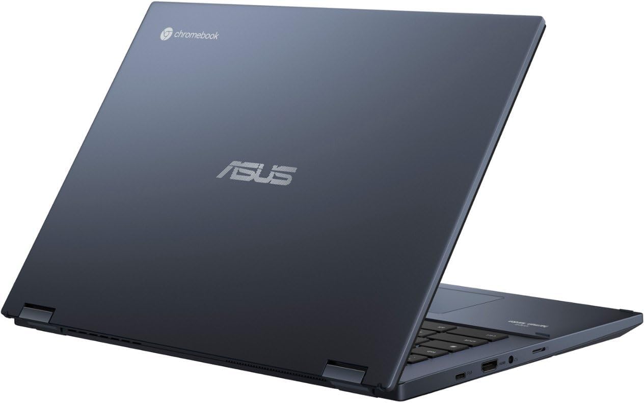 ASUS 2023 Newest Chromebook 2-in-1 Laptop, 14 Inch FHD Touchscreen Display, AMD Ryzen 3 7320C Processor, 8GB LPDDR5 RAM, 256GB SSD, AMD Radeon Graphics, WiFi 6, Bluetooth, HD Webcam, Chrome OS