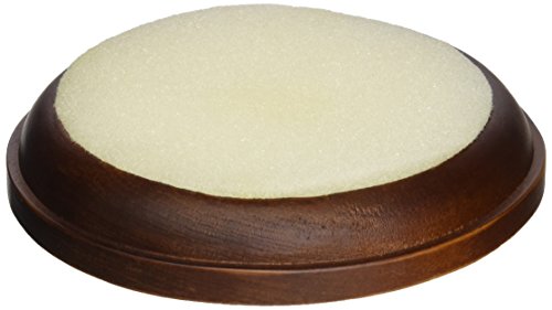Sudberry House Mahogany Round Pincushion 4.75", Design Area 3.75"