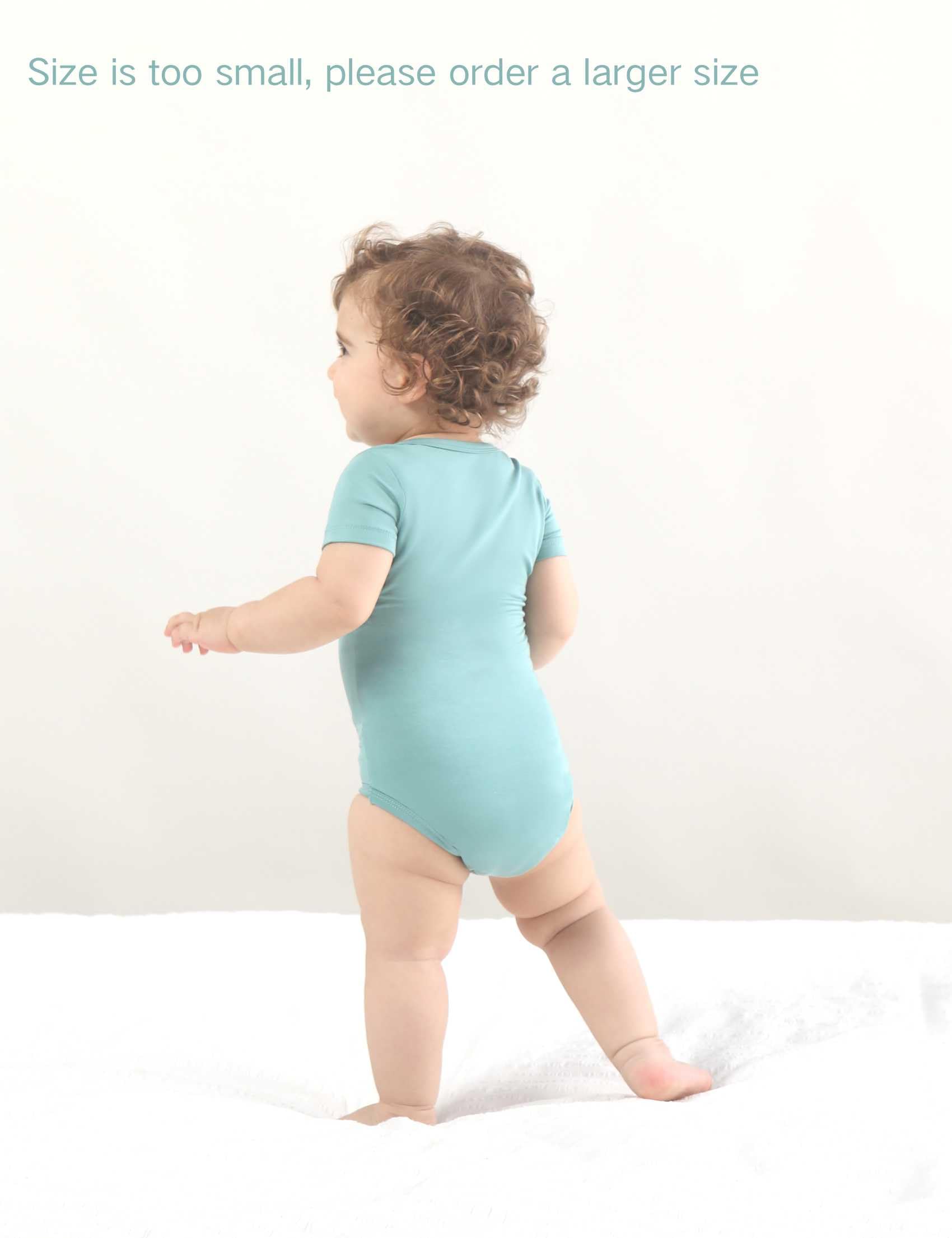 Baby Short Sleeve Solid Bodysuit Set - Newborn Infant Toddler Boy Girl - 5-Pack (B1, 12-18 Months)