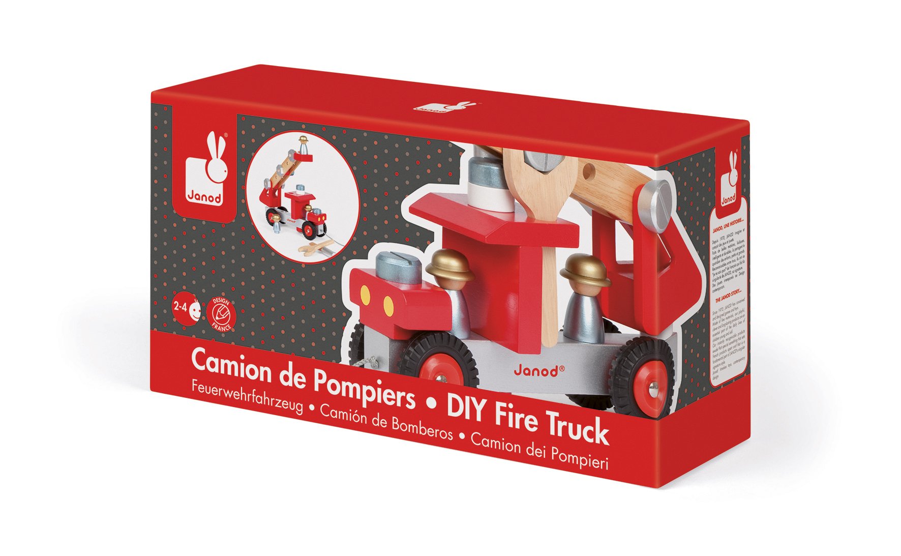 Janod DIY Fire Truck