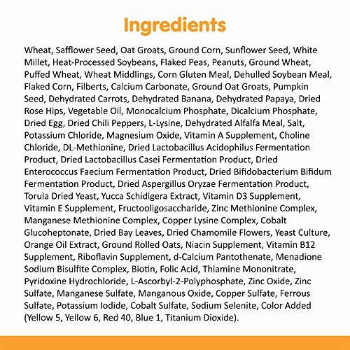 Sunseed 49040 Vita Prima Sunscription Conure Food - High-Variety Formula, 3 LBS