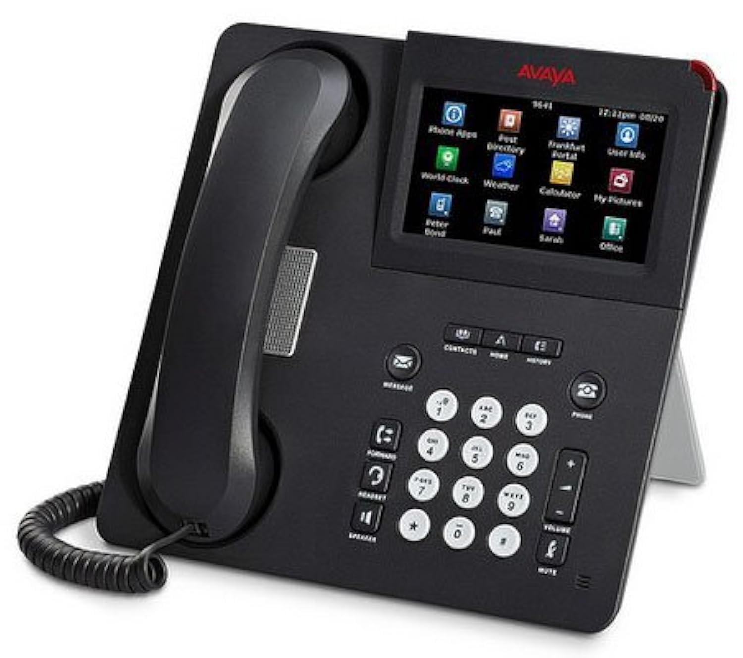 Avaya 9641G POE Corded IP Phone Without Power Adapter (Renewed)