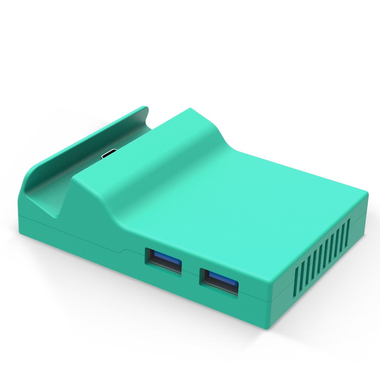 BASSTOP Portable Dock Replacement Case for Nintendo Switch (Only The case, You Have to DIY with The Circuit Board chip from The Original Dock