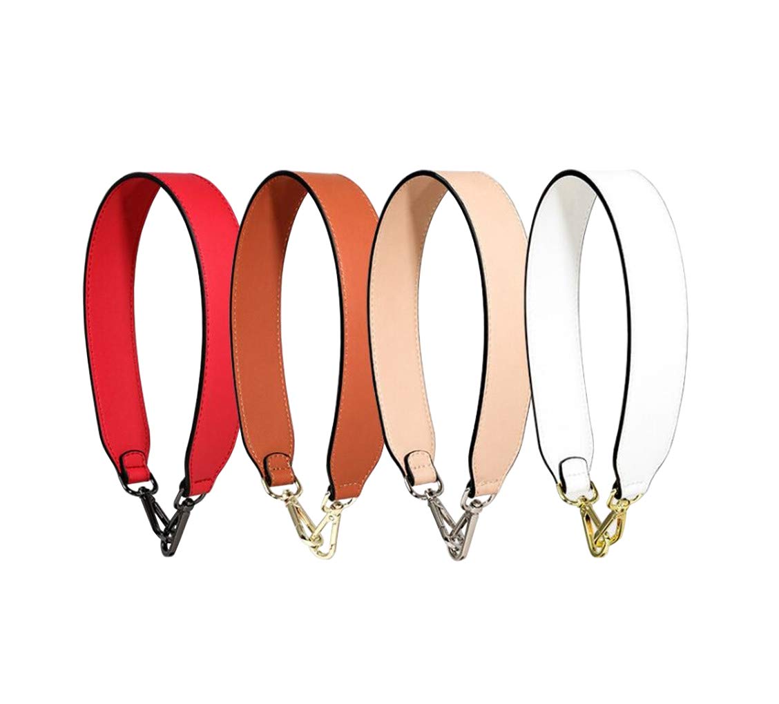 Reason Charm Purse Straps Replacement PU Leather Handbags Strap Shoulder Bag Straps Phone Pendant (Brown)