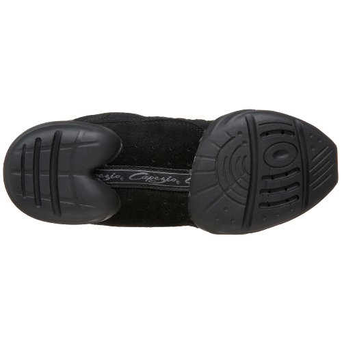 Capezio Unisex Rock It Dansneaker Dance Shoe, Dance Shoes With Cool Ventilated Arch & Modern Design For Many Styles Of Dance,Shoes Women & Men Can Wear For Studio Practice & On Stage-Black,Size 10.5