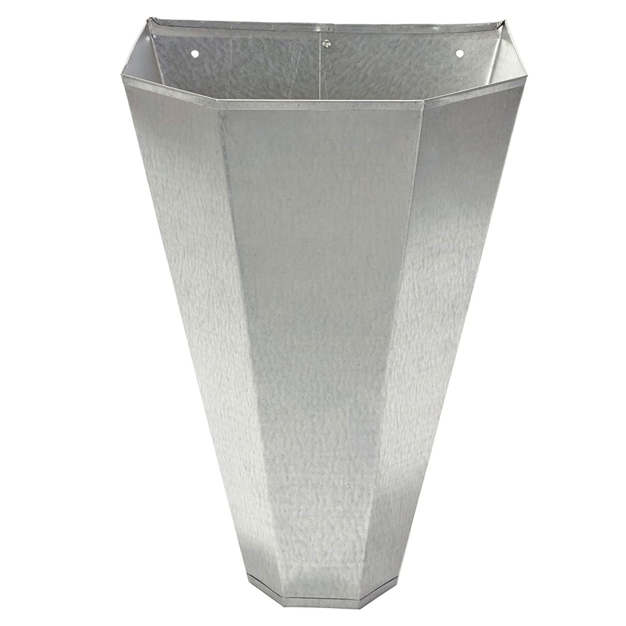 Little Giant RC2 Galvanized Steel Medium Poultry Restraining Flat Back Design Funnel Cone for Chicken, Birds, and Turkeys up to 10 Pounds, (4 Pack)