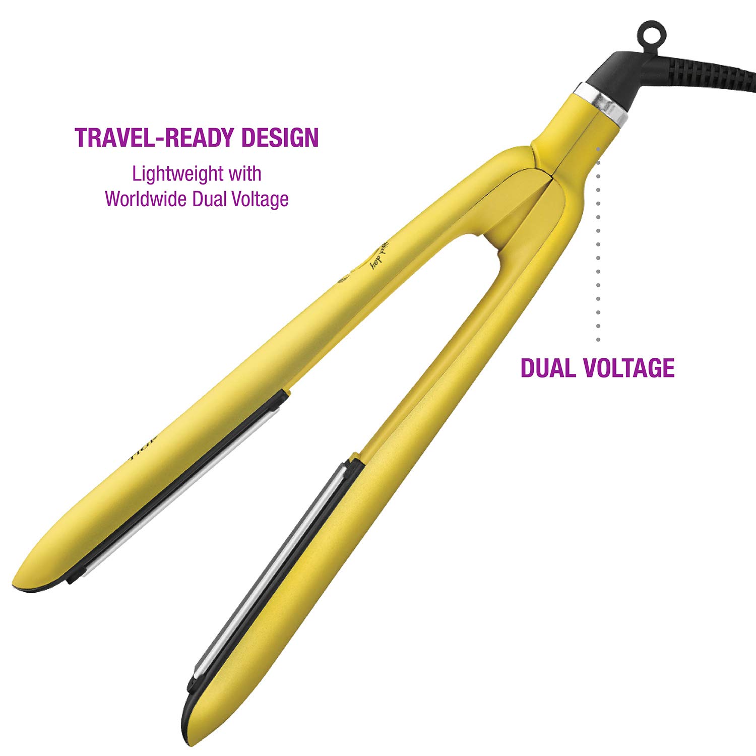 Bed Head Second Day Styling Flat Iron, Yellow
