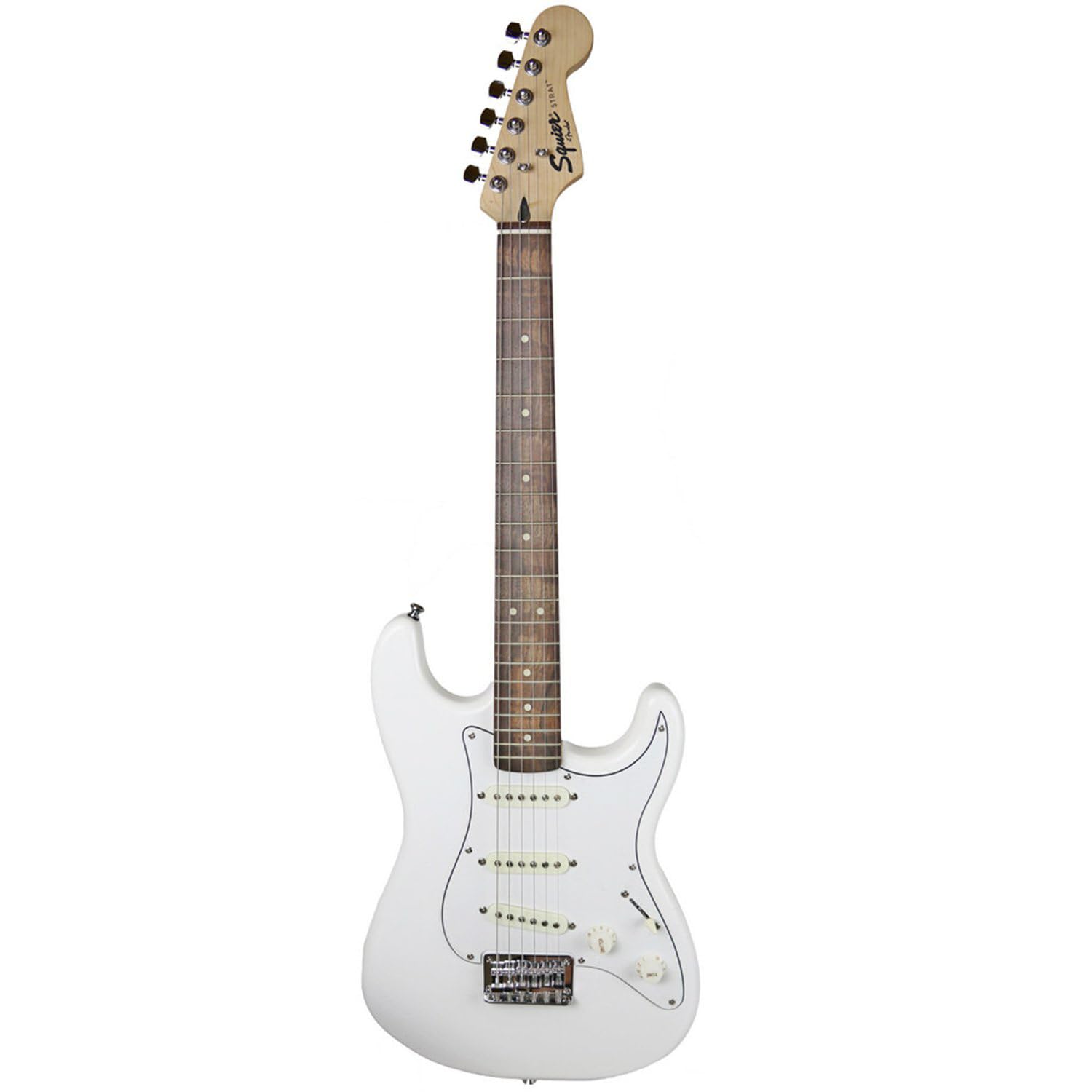 Fender Squier 24-Inch Short Scale Strat Pack - Transparent Red Bundle with Frontman 10G Amplifier, Tuner, Instrument Cable, Strap, Picks, Online Lessons, and Austin Bazaar Instructional DVD
