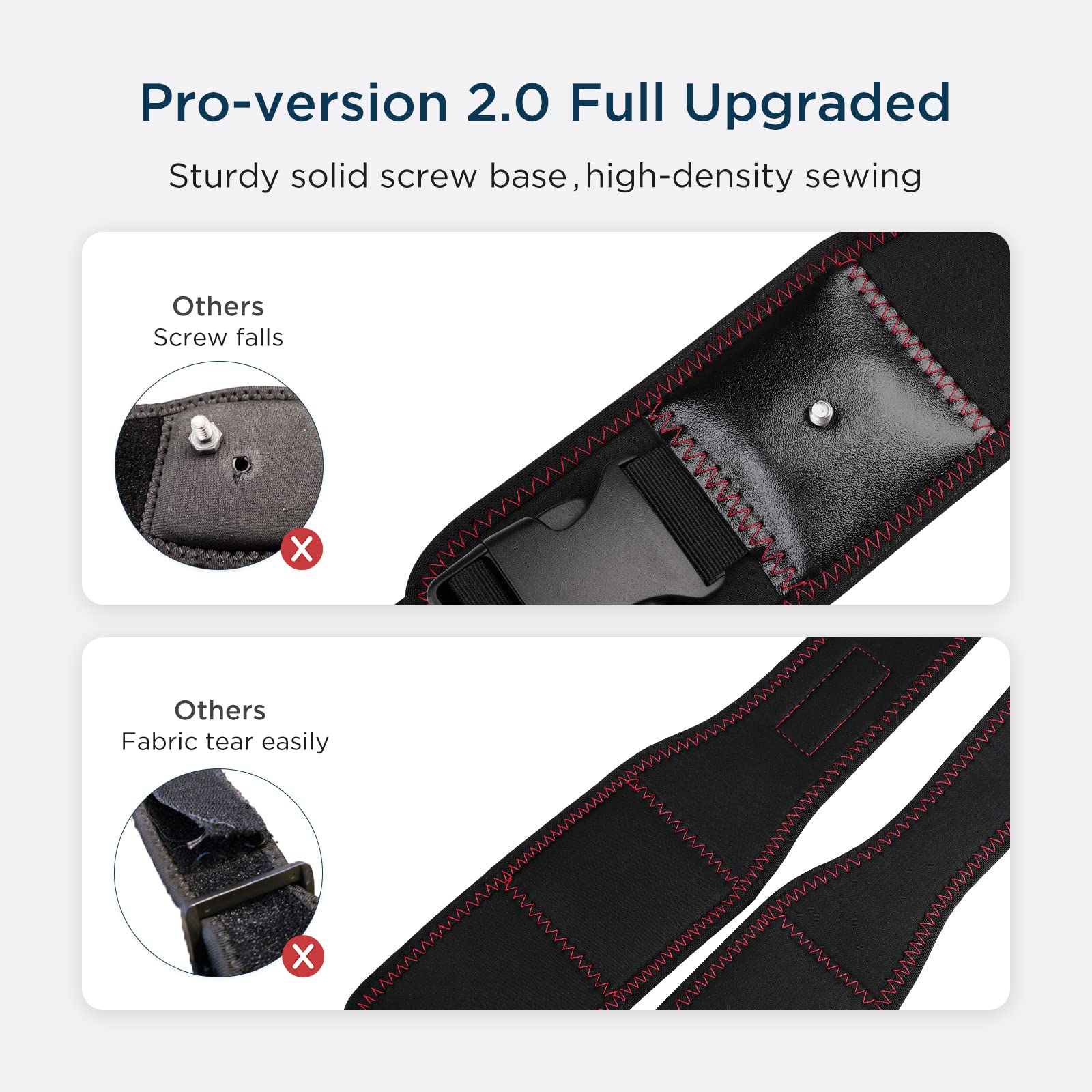 KIWI design Tracker Straps and Belt for Full Body Tracking VR, Compatible with Quest 2 and SteamVR, Upgraded Palm/Foot Trackerstrap Accessory Fit HTC Vive Tracker (Trackers NOT Included)
