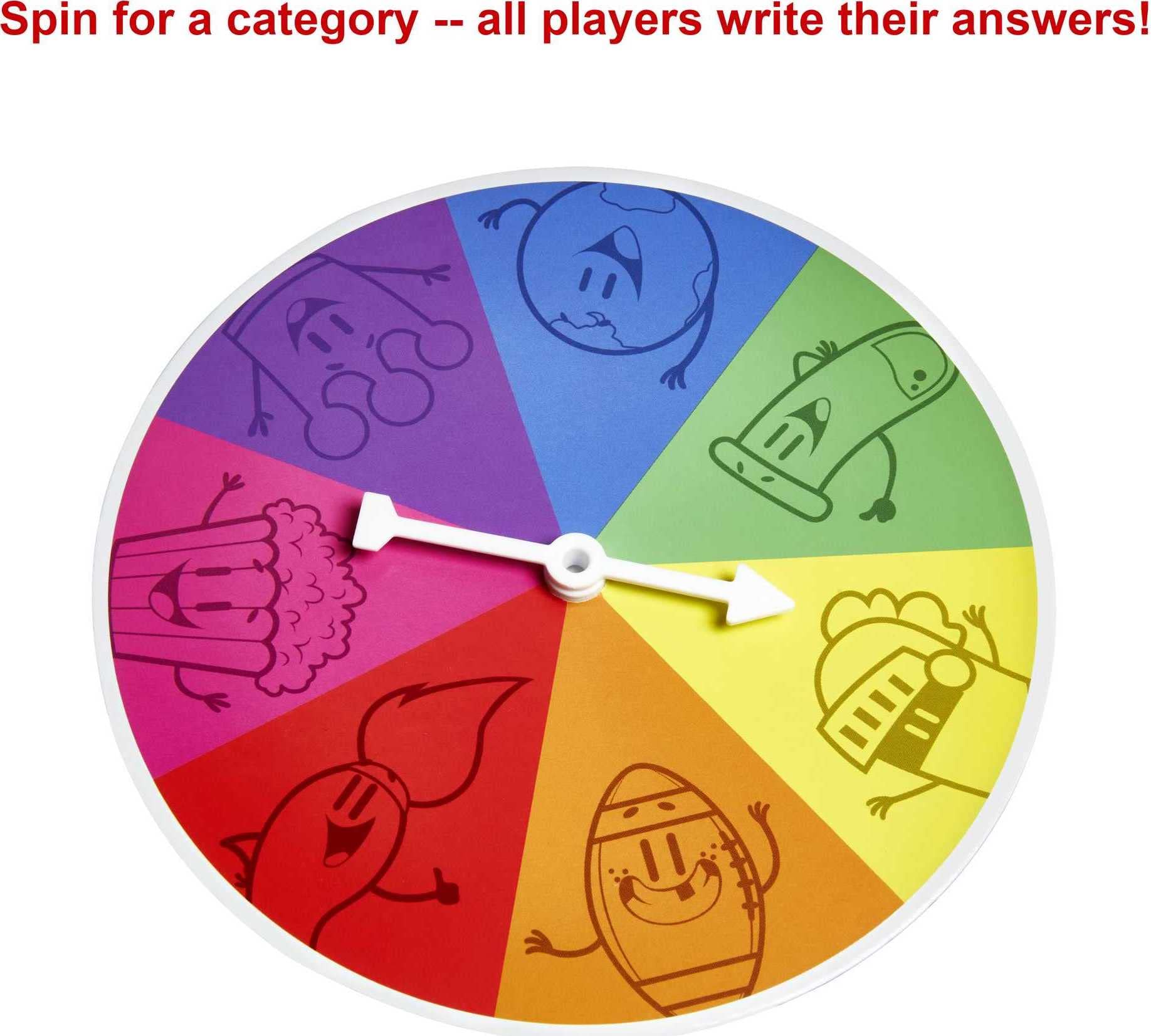 Mattel Games Trivia Crack The Board Game Based on Trivia App Game with Question Cards, Wager Tokens & Powerup Cards