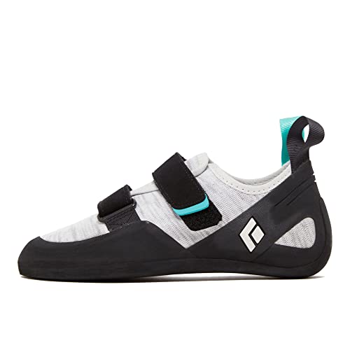 BLACK DIAMOND Equipment Momentum Climbing Shoes - Women's - Black-Alloy - 8