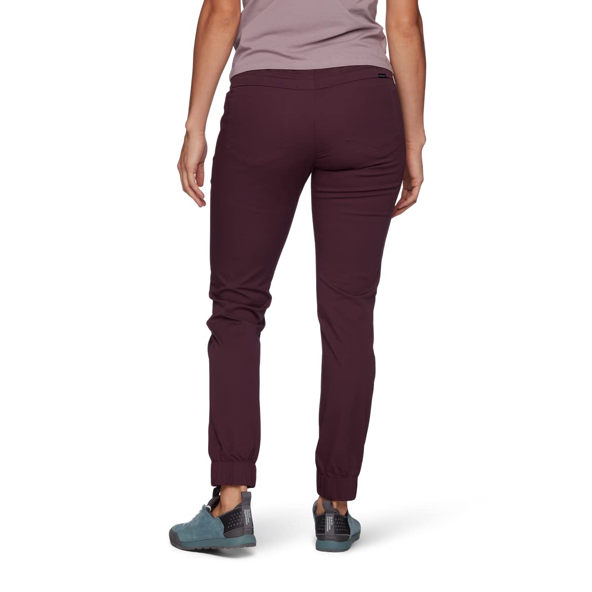 Black Diamond Womens Notion SP Pants Casual Stretch Cotton Pants, Plum, Medium
