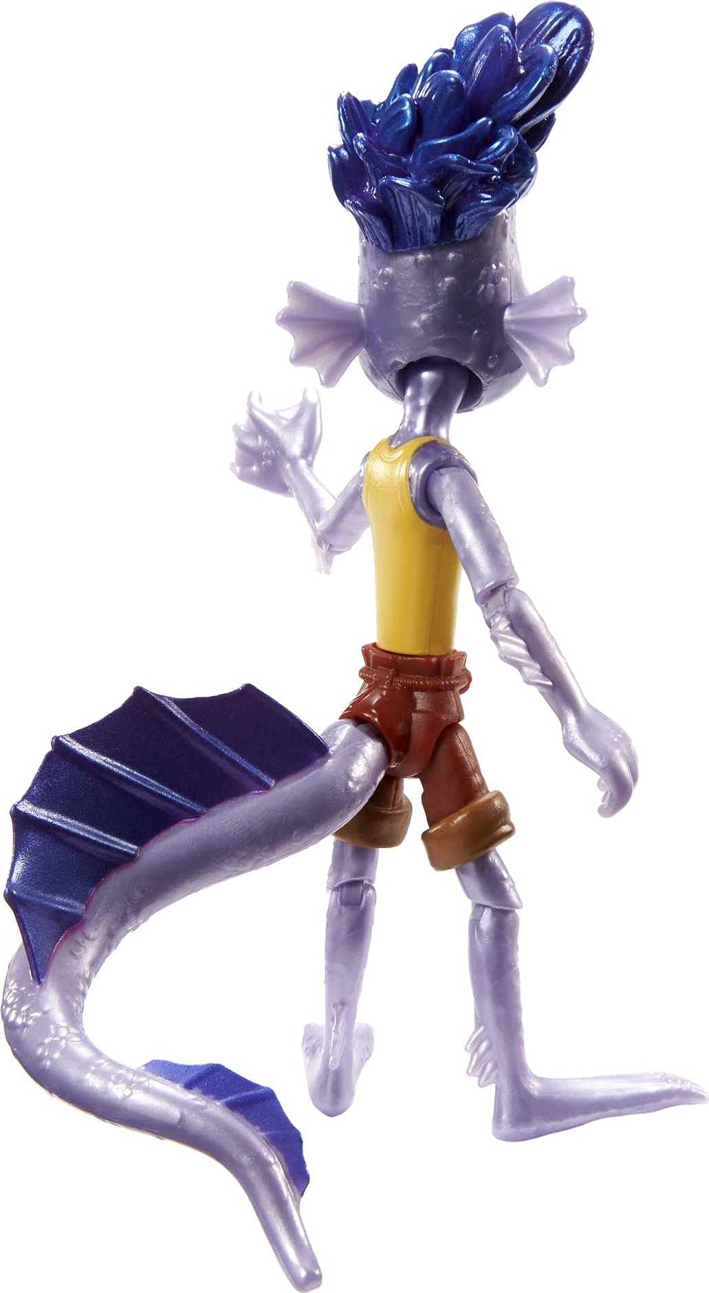 Mattel Pixar Luca Alberto Scorfano Action Figure Movie Toys, Highly Posable with Color Change Elements, Swappable Parts & Authentic Look, Kids Gift Ages 3 Years & Up